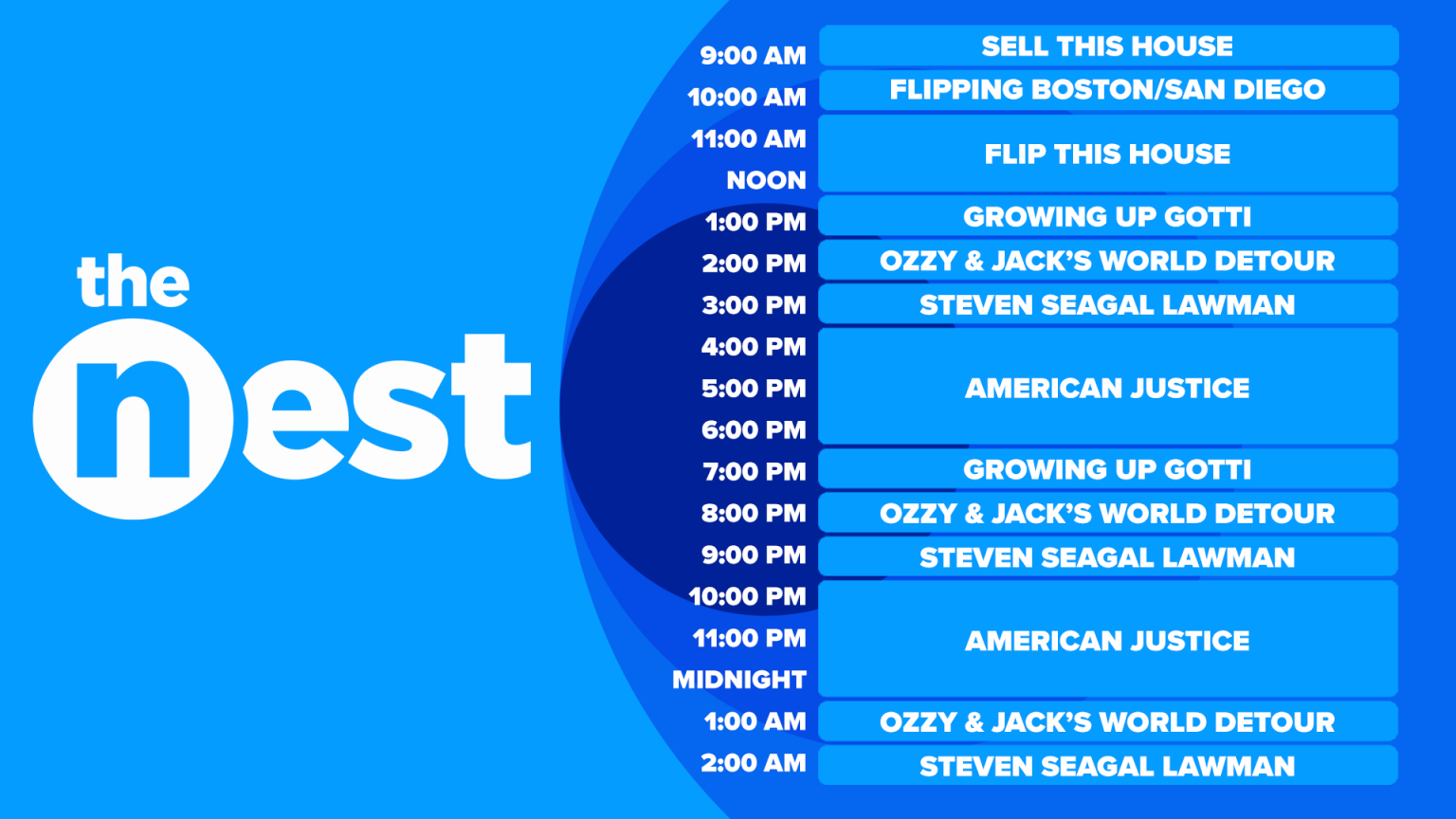 Nest 1023 Tvschedule - The Nest